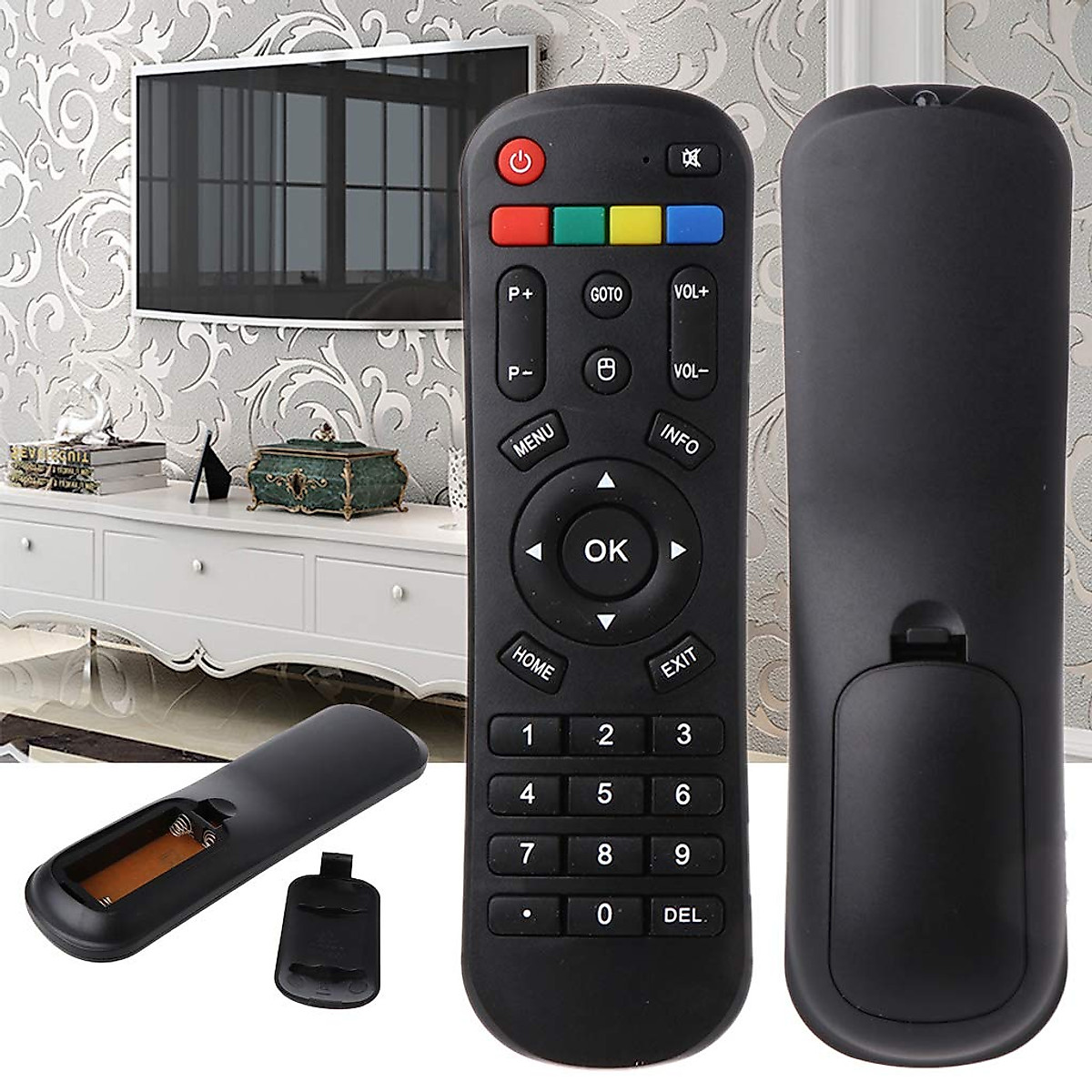 Wondiwe Remote Holder, Remote Control Controller Replacement for HTV Box A1 A2 A3 B7 Tigre TV Box Luna TV Box Lunatv Box IPTV5 Plus+ IPTV6 IPTV8