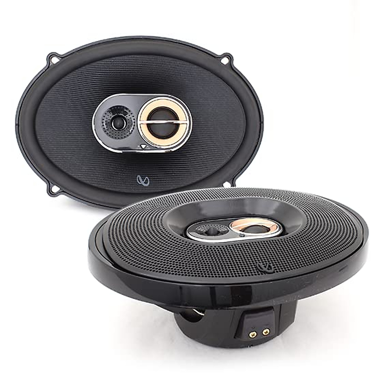 693M Infinity Kappa 6" x 9" 360W 3-Way Coaxial Speakers