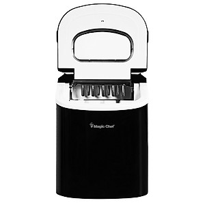 Magic Chef MCIM22B 27Lb-Capacity Ice Maker Black