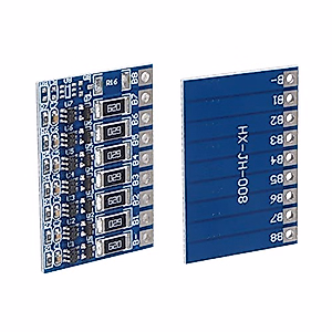 AITRIP 3PCS Lithium Battery Protection Board 3S 4S 5S 6S 7S 8S 21V 4.2v li-ion Balancer Board 18650 li-ion balncing Full Charge Battery Balance Function Protection Board