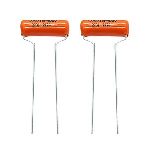 Pair (2X) - .022 uf/400 v Orange Drop Capacitors