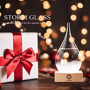 Storm Glass Weather Stations Water Drop Weather Predictor Creative Forecast Nordic Style Decorative Weather Glass