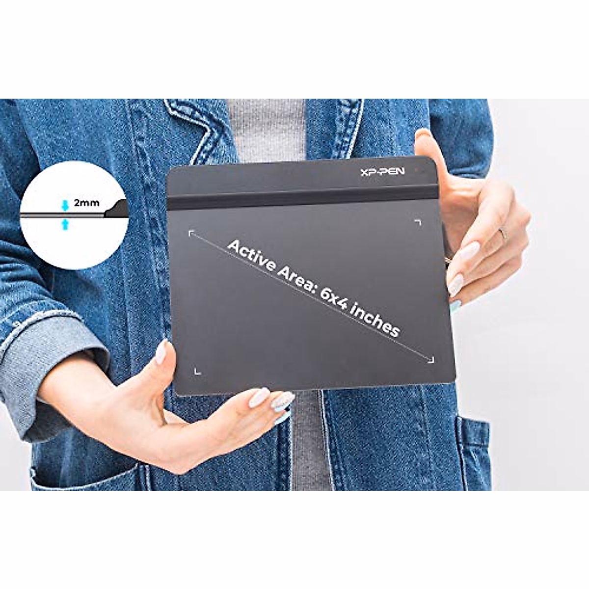 Drawing Tablet XPPen G640 OSU Pad Graphic Drawing Tablet 6X4 Inch Computer Digital Tablet for OSU Game-Rev A(MAX 266 RPS for Game Play) Compatible with Window/Mac