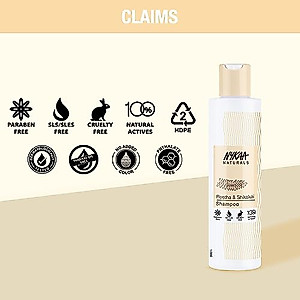 Nykaa Naturals Shampoo, Reetha and Shikakai, 6.76 oz - Hair Growth Shampoo - Revives Dull Hair and Strengthens Roots - Safe for Colored Hair