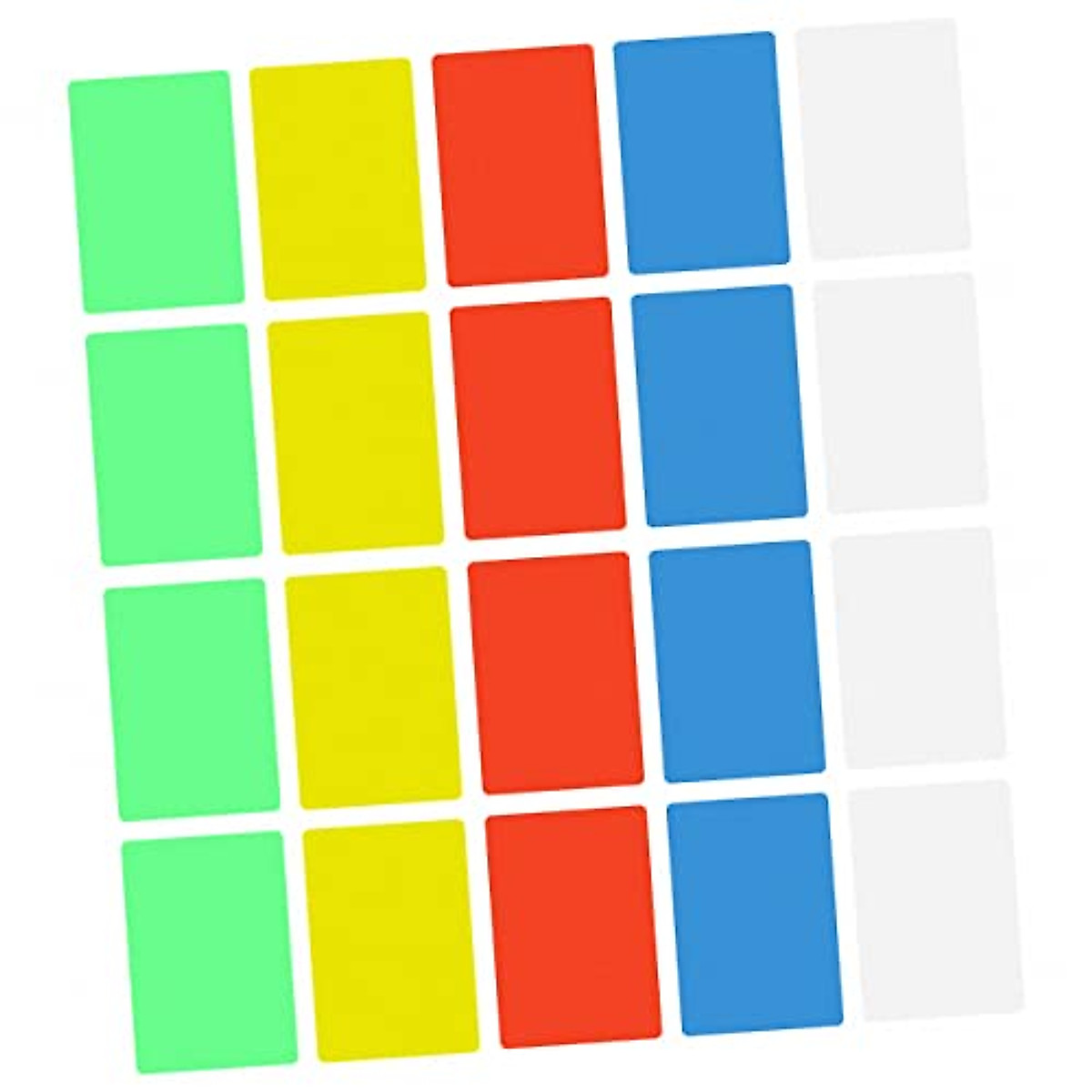 20pcs A4 Writing Pad Desktop Protector Office Notepad Desk Notepad Plastic Paper Pad Anti- Static Writing Mat Writing Pad Plastic Board Office Writing Pad Exam Board