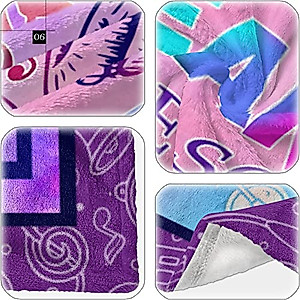 QUWOGY Music Gifts for Women/Kids/Teens/Girls Blanket 60"x50", Birthday Gifts for Music Lovers, Music Teacher Gifts Throw Blankets, Best Music Themed Gifts, Unique Gifts for Kids Who Love Music