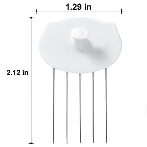 HOTLISTOR Reusable Multipurpose Piggy Cubicle Wall Hooks 5PCS 10PCS Decorative Pin Stick Hooks Office Partition Panel Hanger Home Kitchen