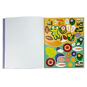 Funny Easter Bunny - My Very First Sticker by Number Activity Book for Kids, Includes Pull-Out Pages and 300 Stickers, Toddlers and Kids