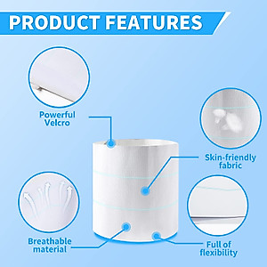 S Abdominal Binder Post Surgery - Elastic Waist Band for Stomach Support & Compression, Bariatric, Tummy Tuck | Latex-free, Breathable Belly Wrap Hernia Belt Lipo Garment - (30" - 45") 3 PANEL - 9"