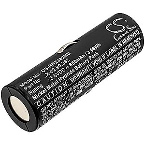 SCESMIA Replacement Battery for Heine Beta Handles, Ophthalmoscope Beta 200, Ophthalmoscope Beta 200s, Short F.O. Laryngoscope Handle 3.6V/6600mAh