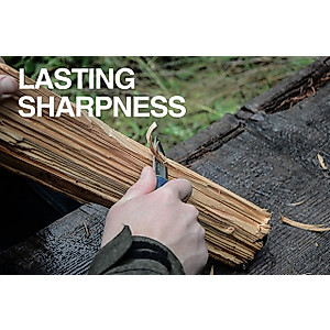 Morakniv Eldris Pocket-Size Fixed-Blade Knife With Stainless Steel Blade and Sheath, 2.2 Inch,Yellow