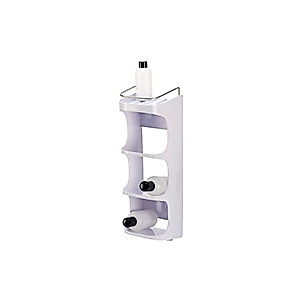 Joseph Joseph 70564 Capsule Shower Caddy 4-tier Compact Shower Shelf, White