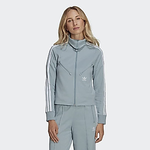 adidas Adicolor Classics Track Jacket Women's, Grey, Size L