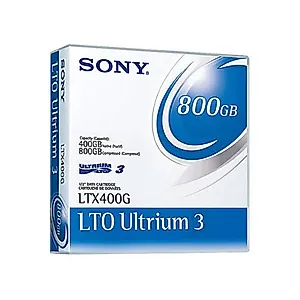 Sony LTX400G LTO-3 Backup Tape 400GB/800GB (Limited Availability) by Sony