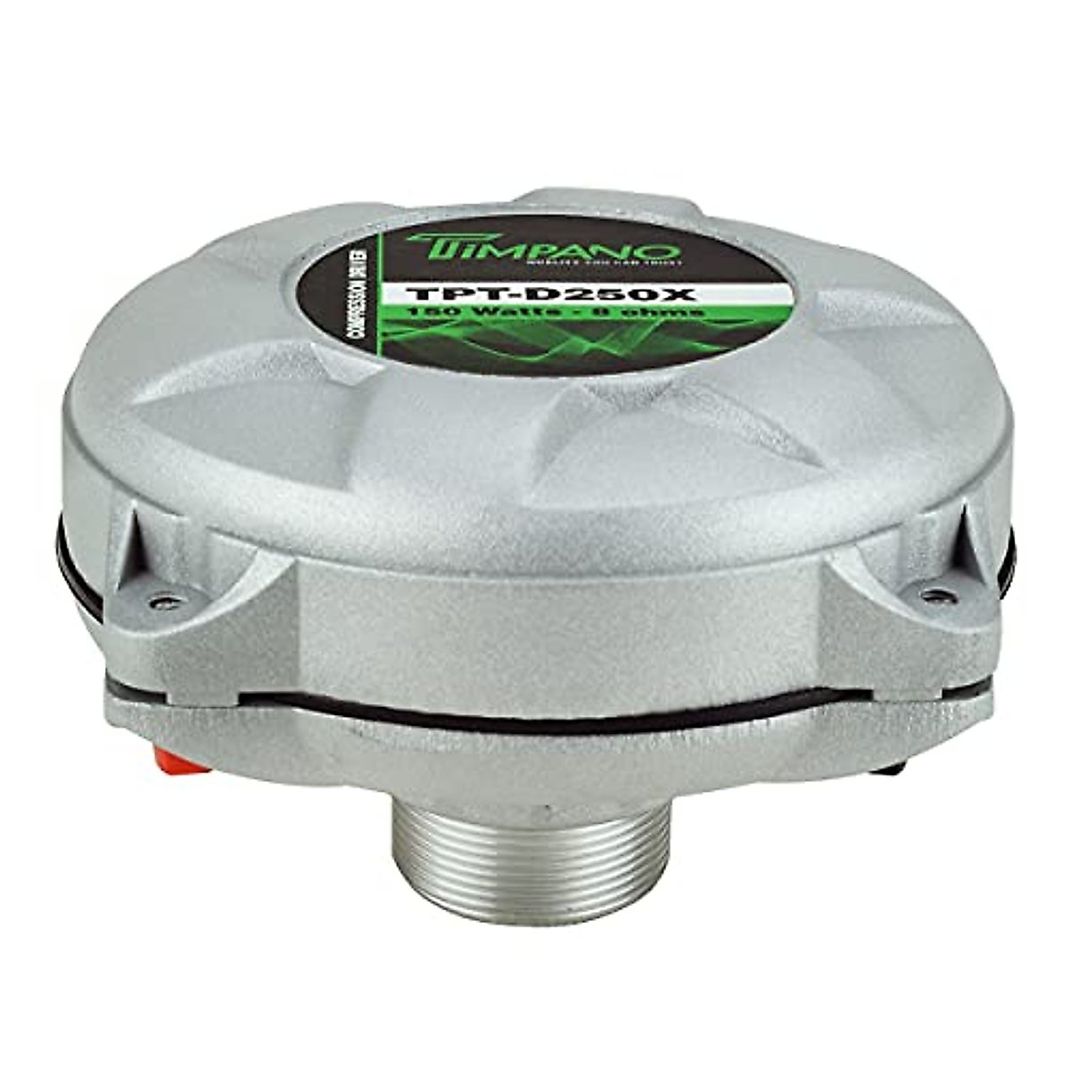 Timpano TPT-D250X Compression Driver for Pro Car Audio, 1 Inch Exit Phenolic Driver - Outstanding Performance for Midrange Reproduction