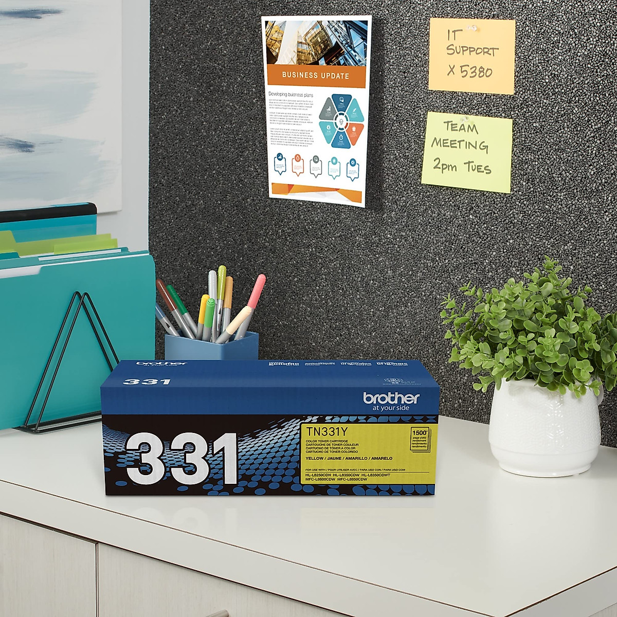 Brother Printer TN331Y Toner Cartridge