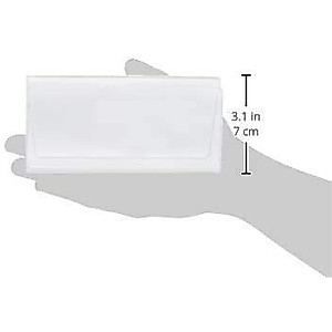 Set of 5 Heavy Duty Vinyl Checkbook Protector/Divider Trifold Wallet Inserts Made in USA