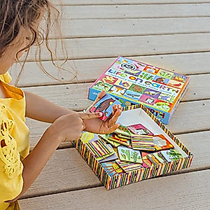 eeBoo: Life on Earth, Memory & Matching Game, Developmental and Educational, 24 Pairs to Match, Single or Multiplayer Function, for Ages 3 and up