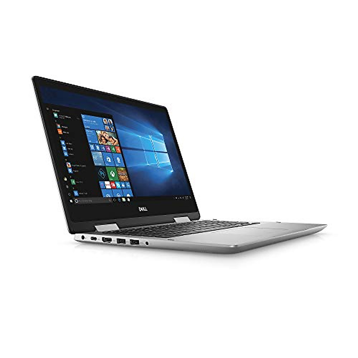 Dell Inspiron 2-in-1 Laptop LED-Backlit Touch Display, i7-8565U, 8GB 2666MHz DDR4, 256 GB m.2 PCIe SSD, 14", Silver, Alexa Built-In (i5482-7069SLV-PUS)