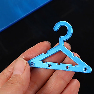 1PCS Earring Display Stand,Multi-color Coat Hanger Shape Display Stand Transparent Earrings Holder Acrylic Jewelry Display Organizer(Gold)