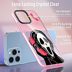Toycamp for iPhone 11 Pro Max Case with Ring Kickstand, Cute Design for Women Girls Girly Boys Skeleton Skull Cartoon Print Case Cover for iPhone 11 Pro Max (6.5 Inch)