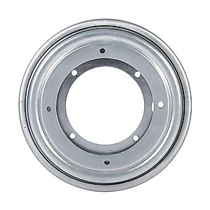 Lazy Susan Bearing, 4 Types Heavy Duty Round Shape Galvanized Lazy Susan Turntable Bearing Rotating Swivel Plate, Swivel Plate (size:5.5寸-银色)