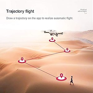 GoolRC Mini Drone with Dual Camera for Adults, KK5 WiFi FPV Drone with 4K HD Camera, RC Quadcopter with 360° Flip, Gesture Photo/Video, Headless Mode, Altitude Hold, Include Carry Bag and 3 Batteries