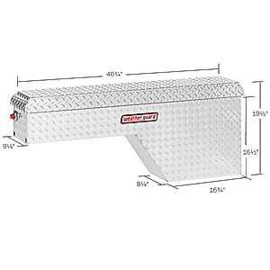 Weather Guard 171-0-01 Wheel Well Truck Box,Pasenger Side
