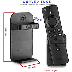 TV Remote Holder Compatible with F TV Stick, Xiaomi Mi TV Stick or Mi Box S, Apple HD 4K, Siri Remote Control Holder Wall Mount