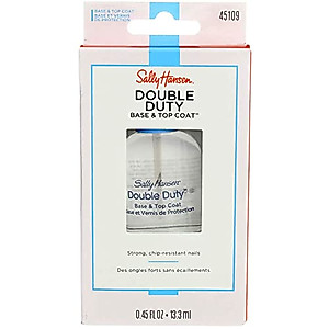 Coty US 7417055 Sally Hansen Double Duty Base & Top Coat44; Clear 2239 - Pack of 2