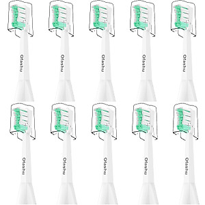 Ofashu Electric Toothbrush Replacement Heads for Philips Sonicare ProtectiveClean DiamondClean HX9023, 10 Pack