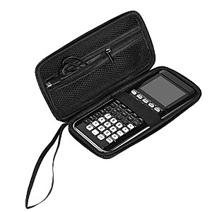 generic Graphing Calculator Hard Case Black EVA Travel Carrying Case - Storage Bag Box Pouch Compatible for TI-83 Plus/TI-84 Plus CE/TI-84 Plus/TI-89 Titanium/HP50G