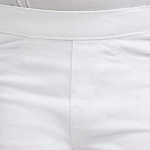 Levi's Girls' Skinny Fit Pull On Jeggings, White, 16