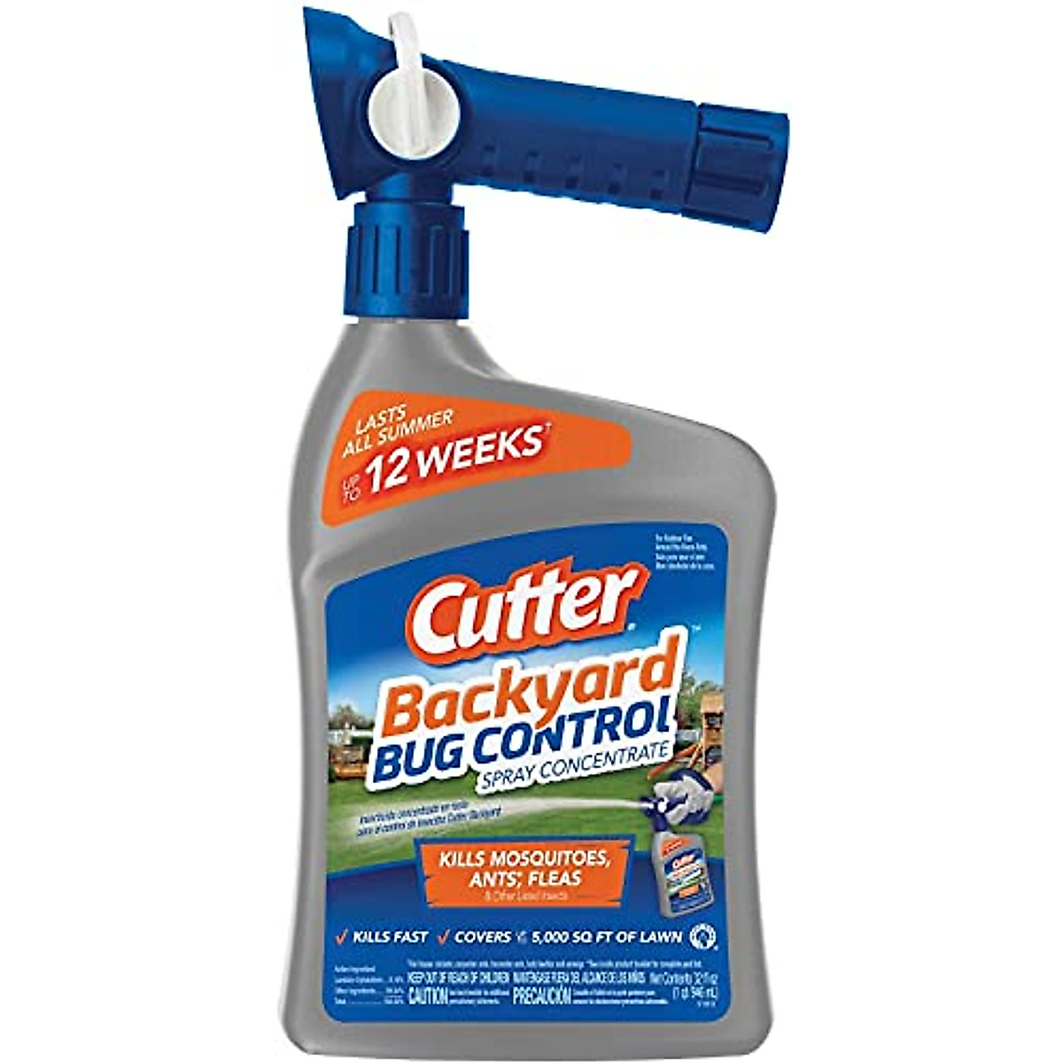 Cutter HG-61067 32 oz Backyard Bug Control Spray - Quantity 3