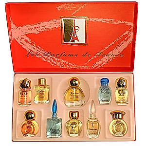 Charrier Parfums - 10 Eaux de Parfum Luxurious Gift Box - 52.7 ml - Made in Provence, France