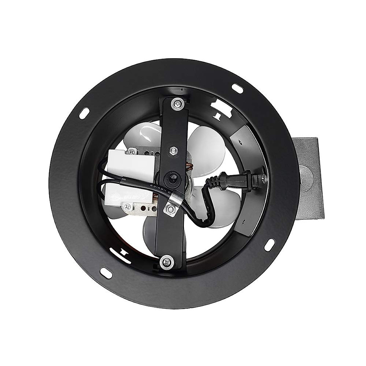 BV Ventilation Exhaust Fan for Home 90 CFM - Wall Fan 4.0 Sones Quiet & Efficient Room-to-Room Airflow, up to 85 sq ft | 6" Diameter | Customizable Vent Fan - Removes Heat, Odors, Smoke & Humidity