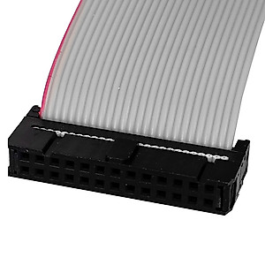 uxcell IDE PATA Extension Flat Ribbon Cable, Female to Female, 50 cm, 2.54 mm, 26-Pin, 2 Pieces