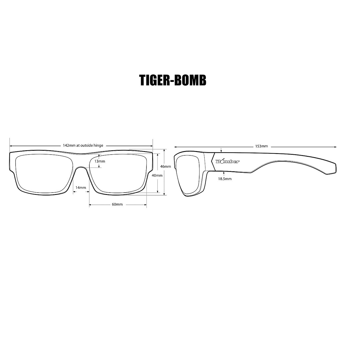 BOMBER Safety Glasses for Men with Smoke Lens, Matte Black Wrap Around Frame, z87 Compliant Sunglasses, UV Protection - TR103