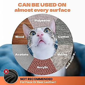 KatSupreme Cat Scratch Couch Protector - 12XL Sheets, Clear (Almost Invisible), Extra Durable, Easy to Customize, Residue-Free Furniture Protector