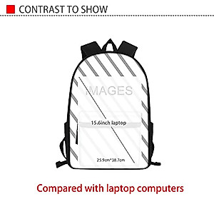 ZFRXIGN Strawberry Cow Backpack for Girls Teens Rucksack Large-Capacity School Bags Laptop Portable Knapsack Casual Daypack Pink Purse Travel Office Shoulder Bag