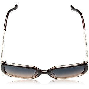 Jessica Simpson Women's J5715 Oversized Square Sunglasses with Metal Temple and UV400 Protection - Glamorous Sunglasses for Women, 65mm