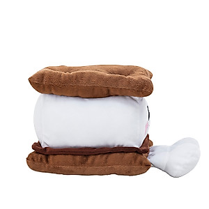 Unicorns & Robots Kids Cozy Fun Scented Plush Pillows, Smores