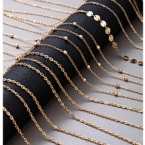 YOVORO 9PCS Sexy Belly Waist Chain for Women Bikini Body Chain Beach Bra Chain Jewelry Set G