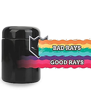 Interplanetary Development Airtight Glass Stash Jar (Half Ounce)