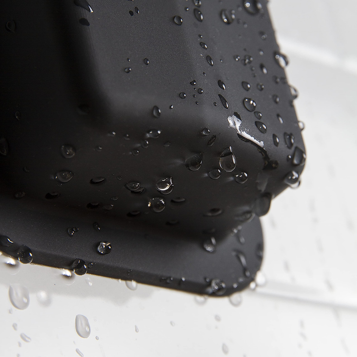 Tooletries - The Henry Essentials Holder - Silicone Toiletry Organiser, Shower & Bathroom Accessory - Features Silicone-Grip Technology, Removable & Reusable - Charcoal