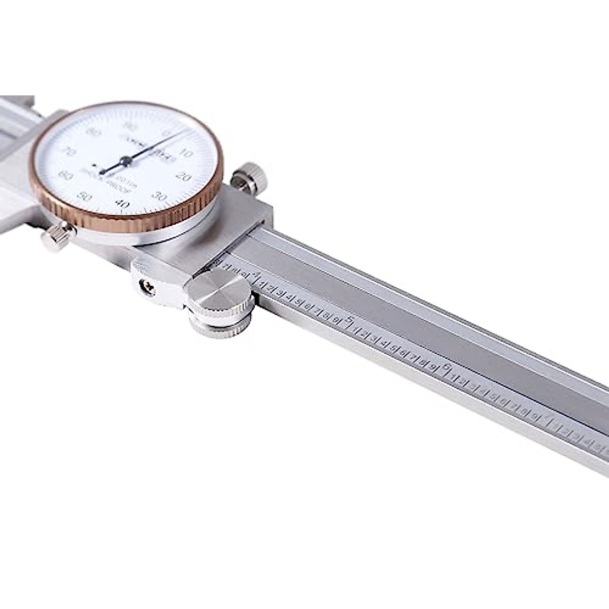 Accusize Industrial Tools 0-12 inch by 0.001 inch Precision Dial Caliper, Stainless Steel, in Fitted Box, P920-S212