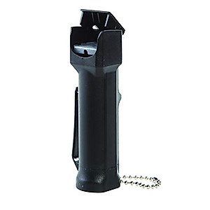 Mace Triple Action 12' Police Strength Pepper Spray with Tear Gas and UV Dye - Flip Top Safety, Great for Self Defense