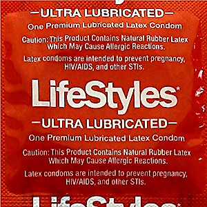 LifeStyles Ultra Lubricated Condoms 100-Pack
