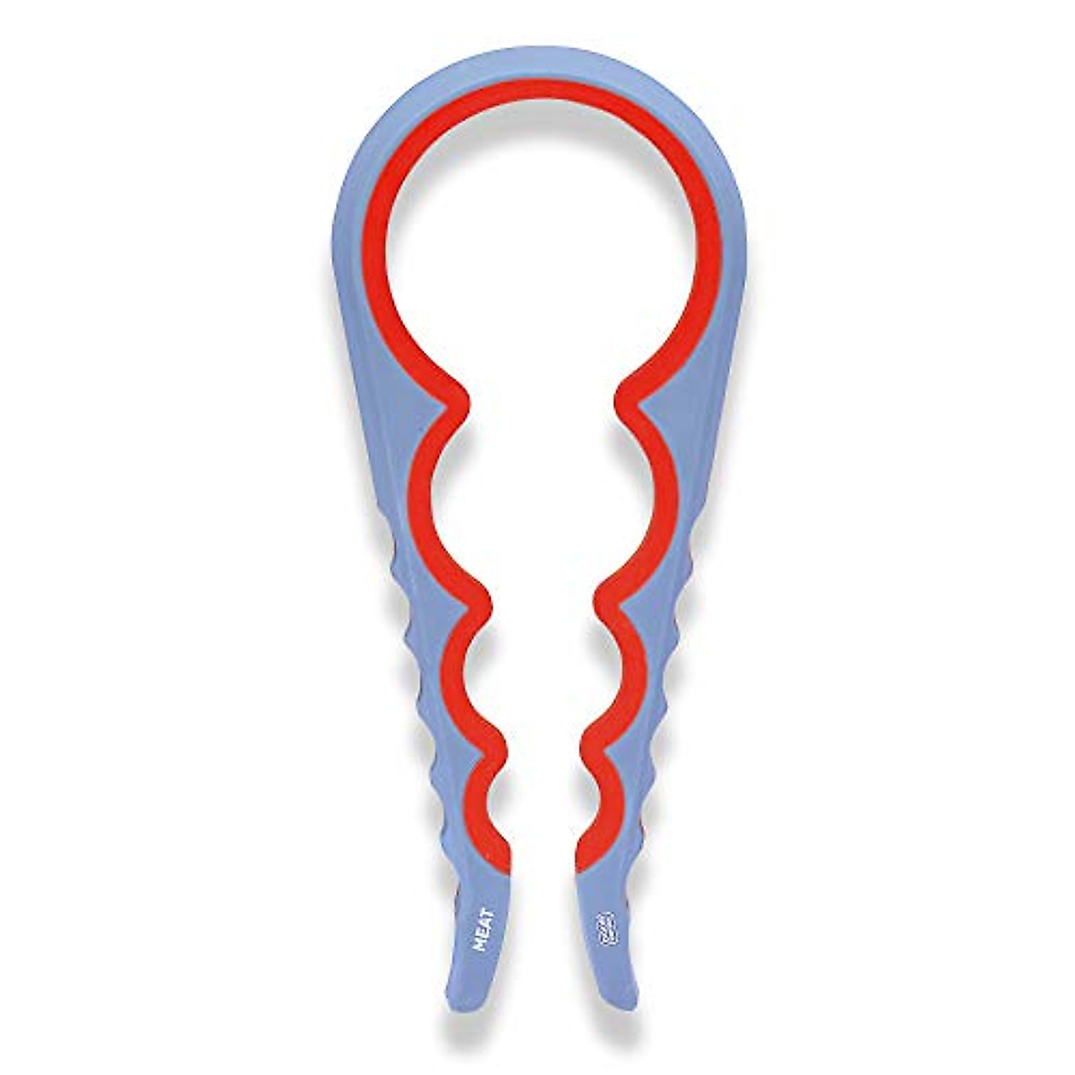 Meat Red Jar Opener – Safe Manual Bottle Opener, Comfortable Grip, Food Safe – Color Coded Kitchen Accessories