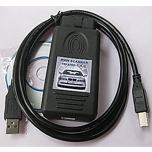 iSaddle for BMW Scanner 1.4.0 Programmer V1.4 ECU EEPROM Diagnostic Code Reader for E38 E39 E46 E53 (Must Work with Windows XP)